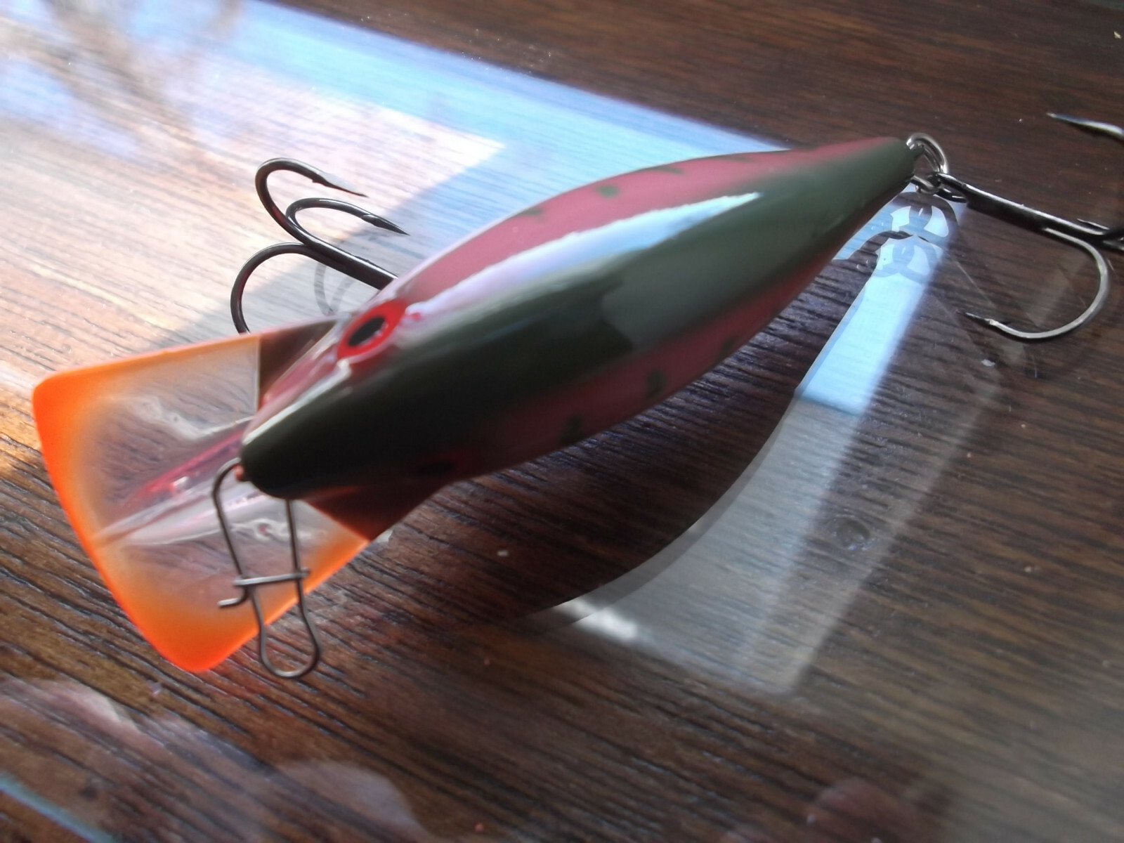 Custom Painted Post Rapala Luhr Jensen Speed Trap,1/4 oz,, Missouri ...