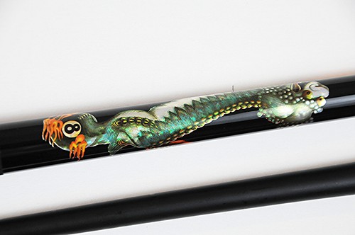 Silver/ Green Lions Pool Cue, Billiards Custom Graphite Cue FREE ...