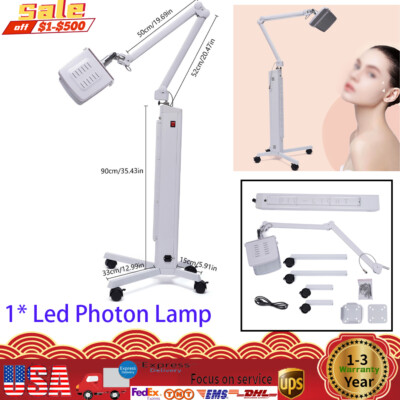 LED 7 Color Professional Facial Photon Light Therapy PDT Lamp Beauty ...