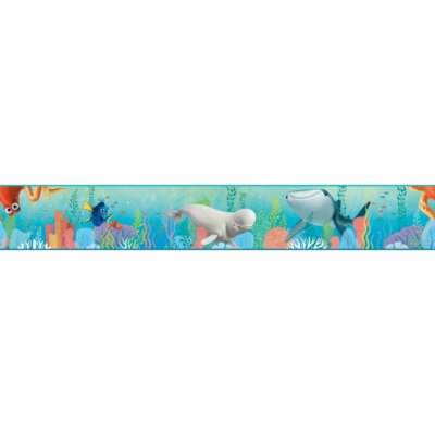 Disney Finding Dory in the Aqua Sea on Sure Strip Wallpaper Border ...
