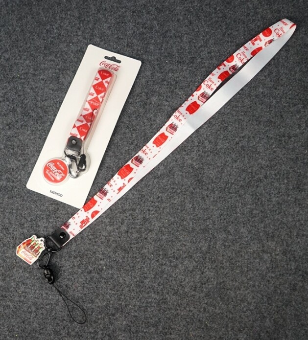 Licensed Coca Cola Coke Lanyard ID Card Holder Keychain Strap ...