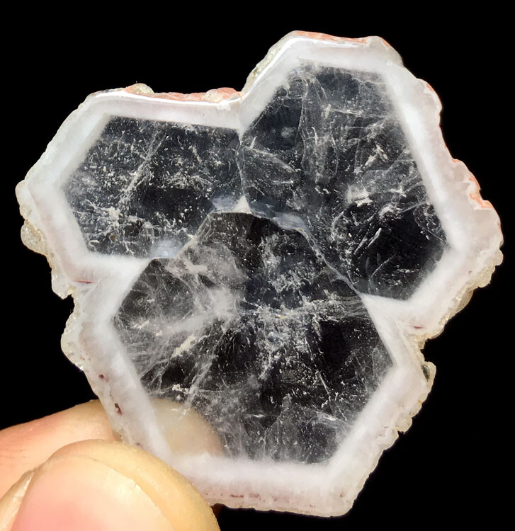 15g WOW! Polished RARE Natural Trapiche Star Quartz CRYSTAL Specimen ...