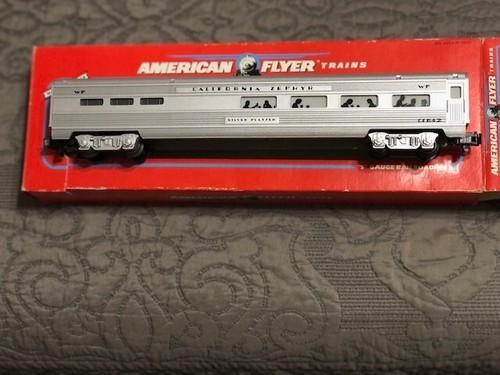 American Flyer 48932 California Zephyr S Gauge Streamlined Dining Car ...