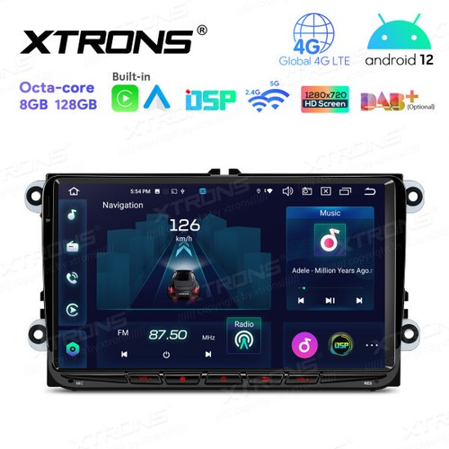 Xtrons IX92MTVLS Android 12 8Core 8+128GB Autoradio GPS for VW Golf Passat Jetta | eBay