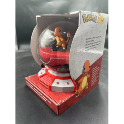 Pokemn Charmander Figures Toy Gift LED Luminous Desktop Ornament Book ...