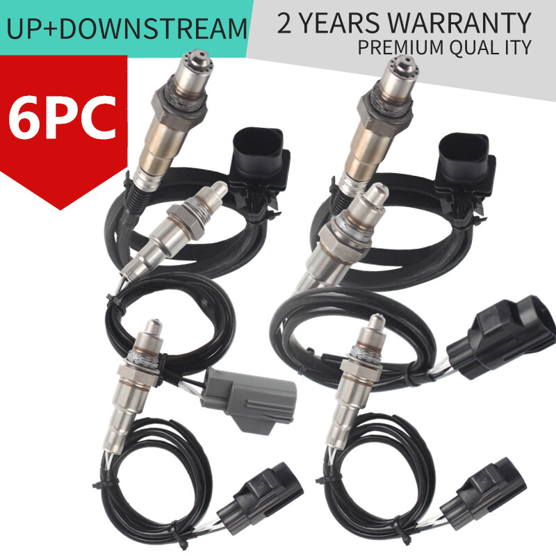6PCS O2 Lambda Oxygen Sensors Upstream and Downstream For Land Rover ...