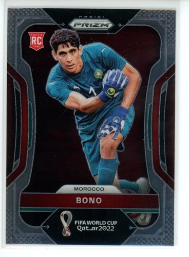 Bono RC 2022 Panini Prizm FIFA World Cup Qatar #238 Rookie Card Morocco ...