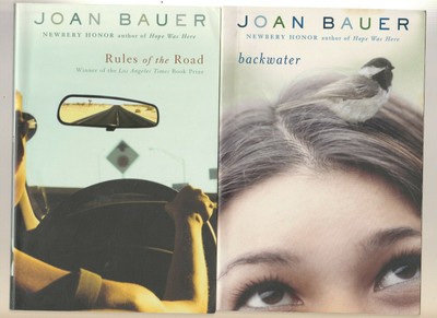 Lot of 2 Joan Bauer Paperbacks Rules of the Road / Backwater AOB ...