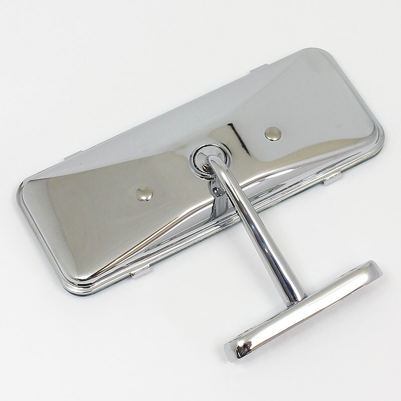 Classic rear view mirror - Dash mounted, for MGA, Chrome Head | eBay