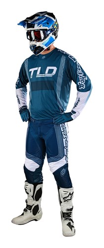 NEW 2023 TROY LEE DESIGNS TLD GP AIR RACE KIT SUIT RHYTHM SLATE BLUE ...