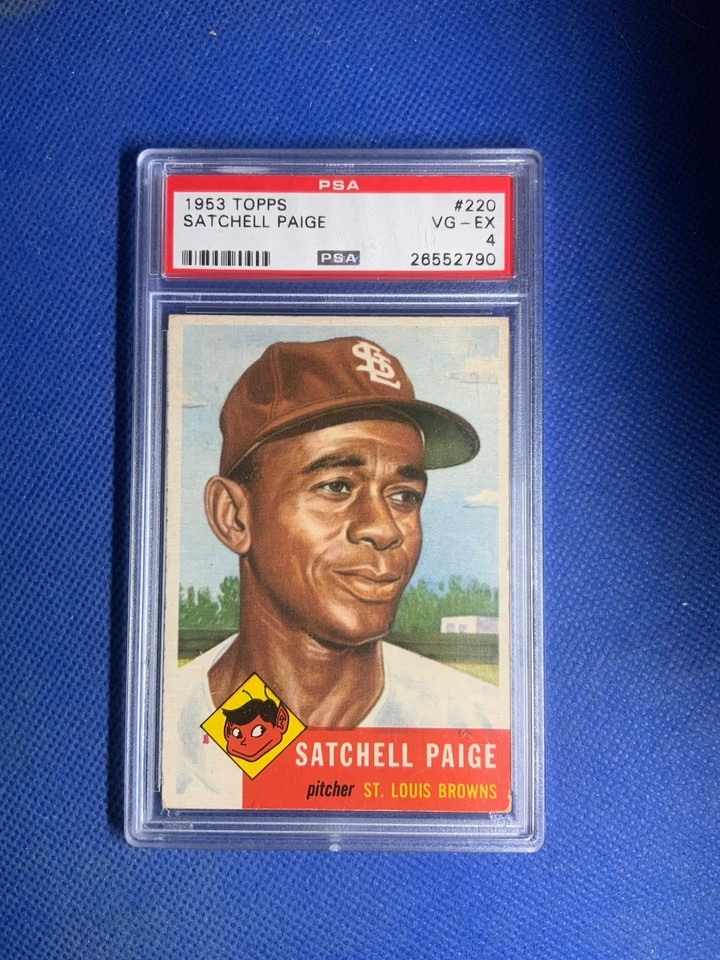 1953 Topps #220 SATCHEL PAIGE PSA 4 St. Louis Browns HOF SP | eBay