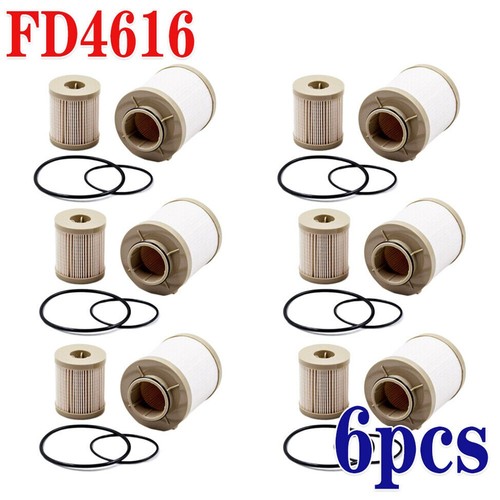 6PCS FD-4616 For 03-07 Ford 6.0L Powerstroke Diesel Oil Fuel Filter | eBay