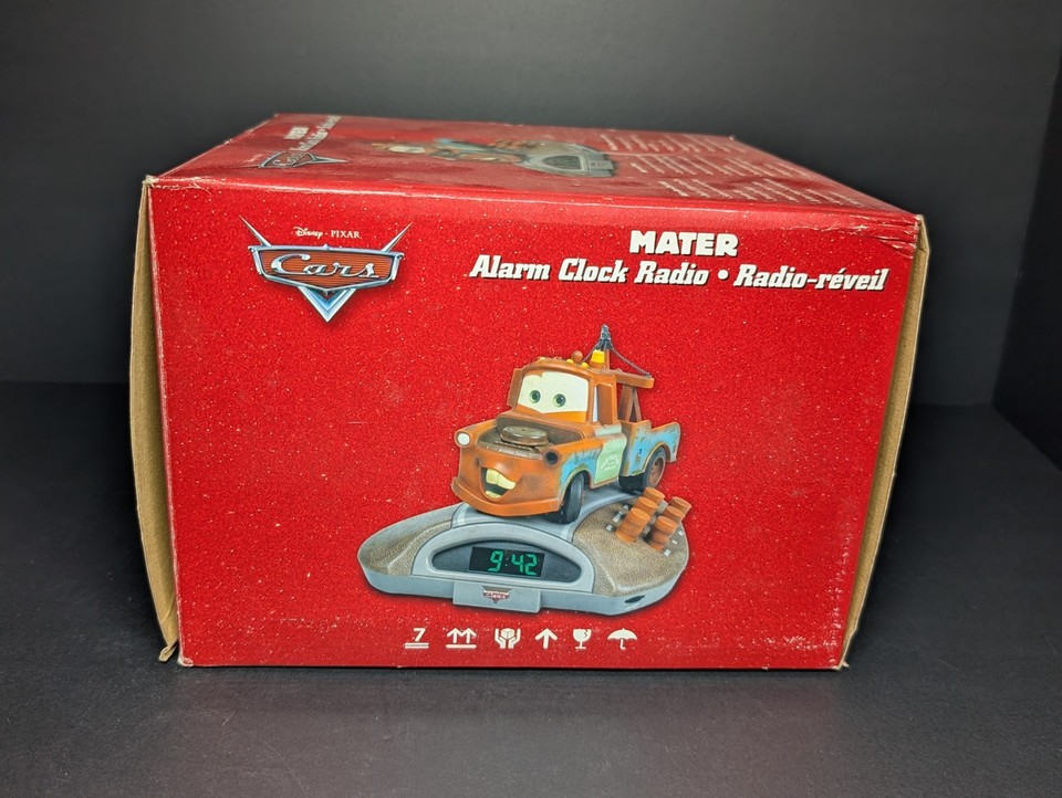 Disney Pixar Cars Talking Tow Mater Digital Alarm Clock Radio (NEW) | eBay