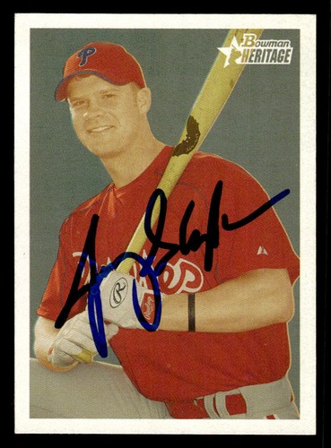 Jeremy Slayden signed auto 2006 Bowman Heritage #BHP45 card | eBay