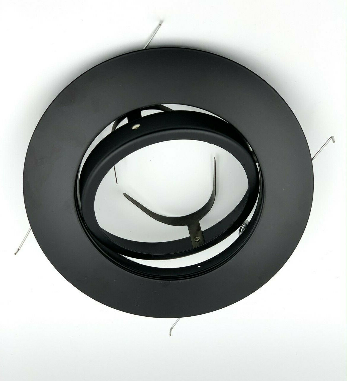 6 Inch Adustable Gimbal Ring Black Trim For Recessed Can Light Use PAR ...