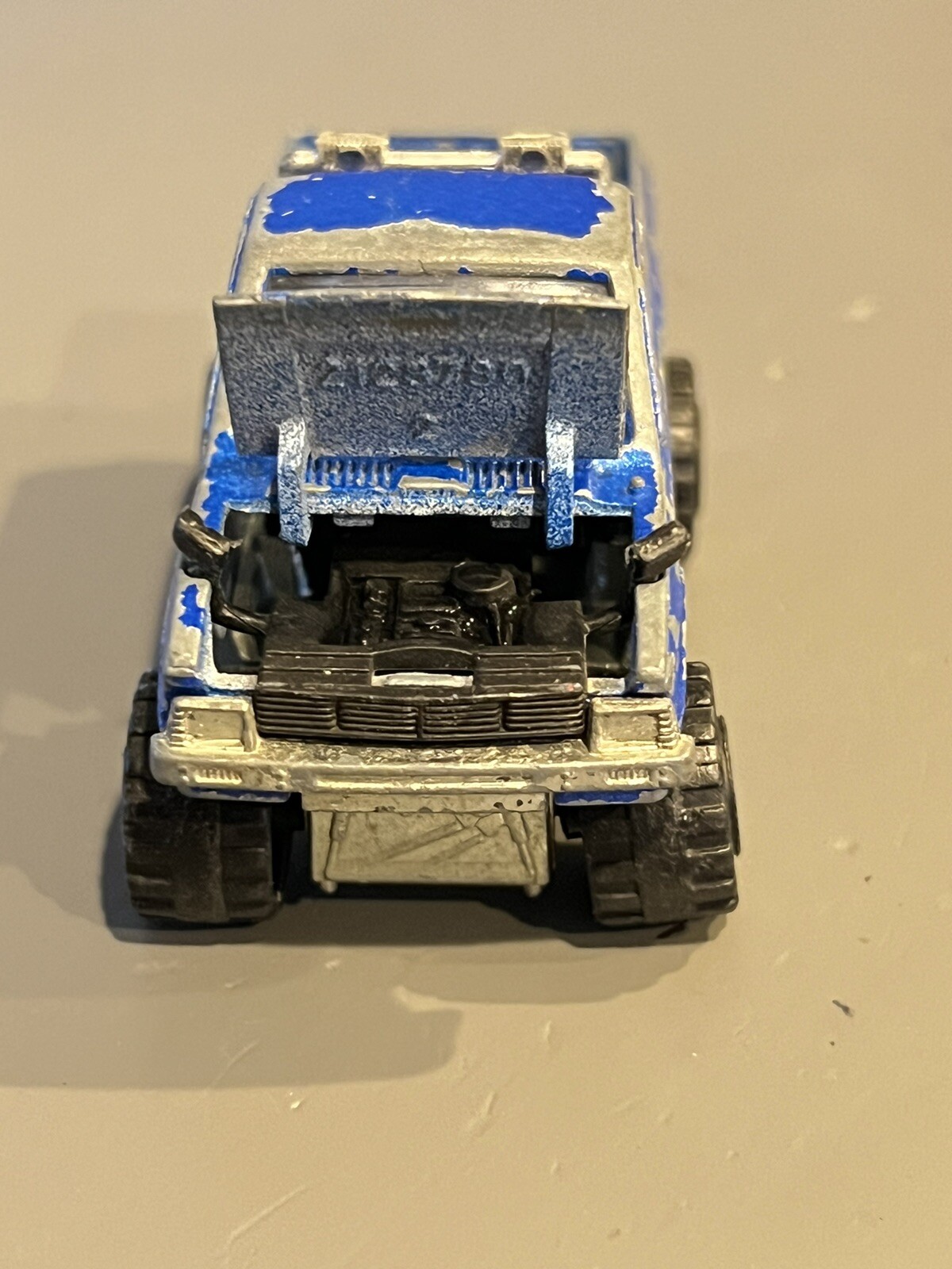 MAJORETTE # 292 BLUE 4X4 TOYOTA PICK UP Night Hawk FRANCE 1:56 Vintage ...