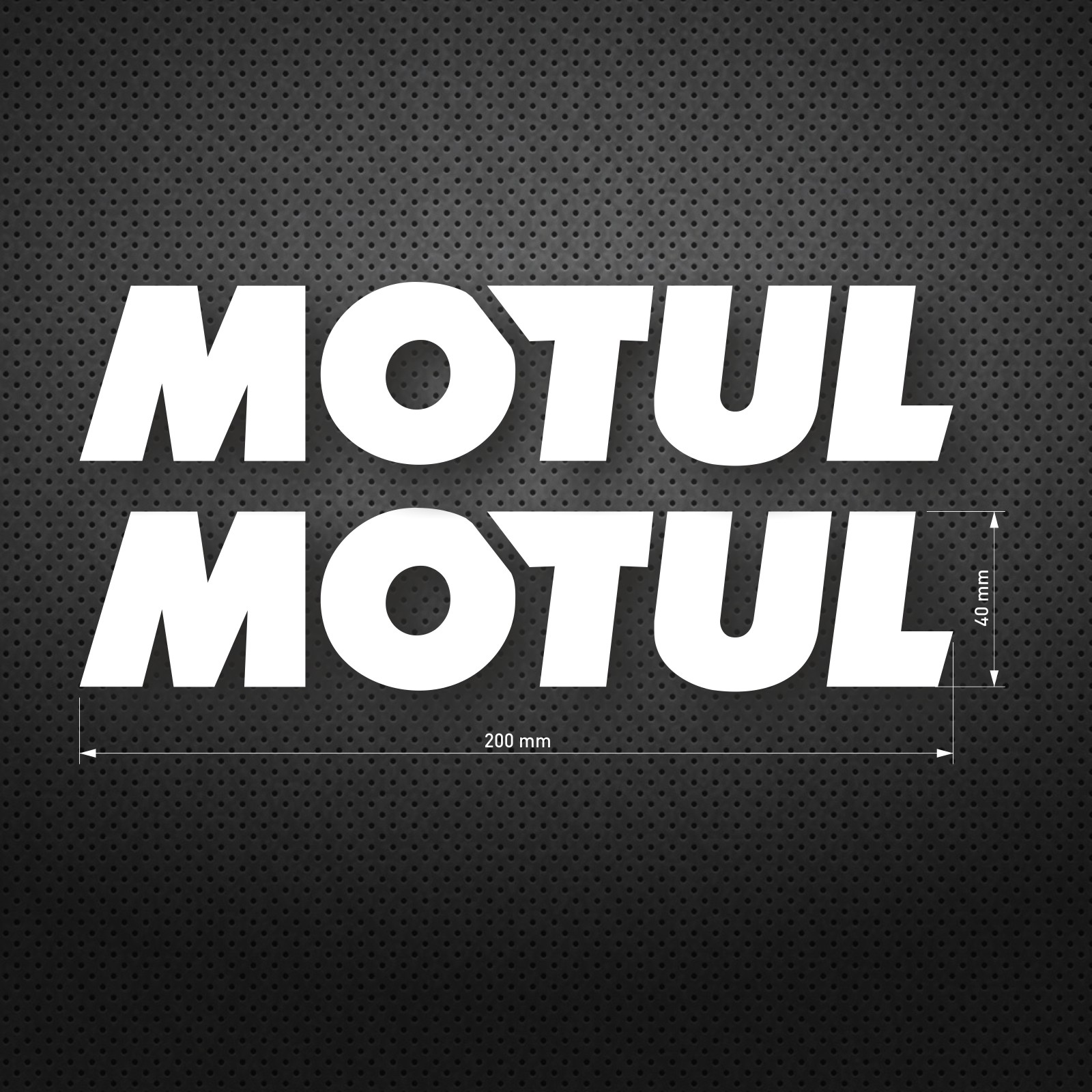 MOTUL 8" Lubricants Replacement Decal Sticker Aufkleber Autocollant ...