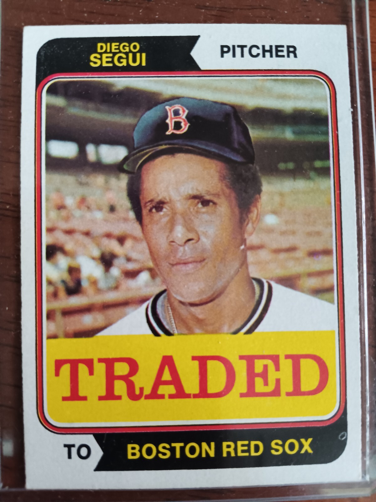 DIEGO SEGUI RED SOX 1974 TOPPS TRADED BASEBALL CARD #151T | eBay