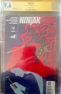 Ninjak #4 SS Matt Kindt CGC 9.6 NM+ Origin of Roku Variant | eBay