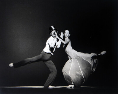 JOHN GILBERT FOX "ELIOT FELD BALLET" 1977 CONTEMPORARY SILVER GELATIN ...