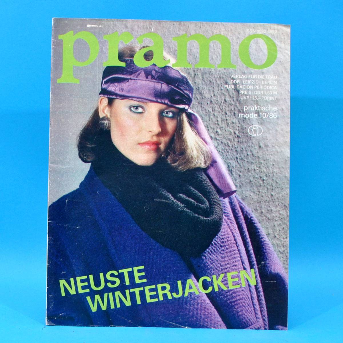 DDR Pramo 10/1986 Praktische Mode Schnittmuster Jugendmode Mollige ...