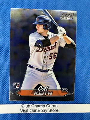 2024 #36 Colt Keith Stadium Club Chrome Baseball Tigers RC | eBay