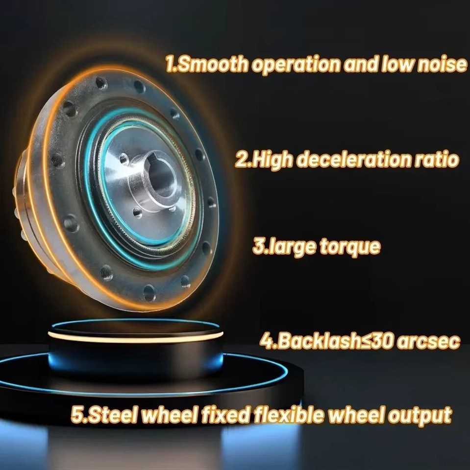 Harmonic Drive High Torque Cup Type Harmonic Gearbox Robotic Arm Joint ...