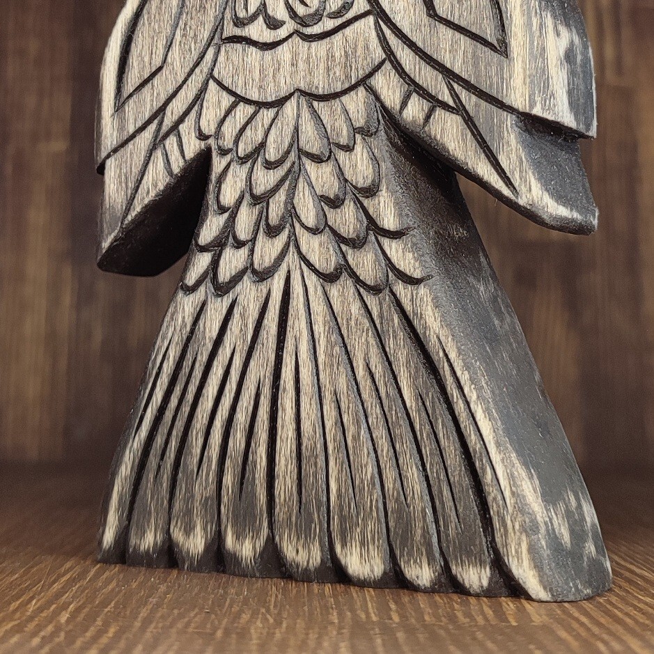 Morrigan statue Morrigu War goddess statue Raven Crow Celtic Irish ...