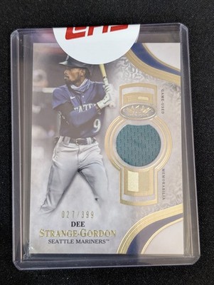 2021 Topps Tier One - Tier One Relics #T1R-DG Dee Strange-Gordon #/399 ...