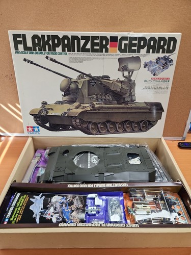 Tamiya Gepard 1/16 Radio-Controlled Rc Tank With Bonus Prop ( New Tear ...