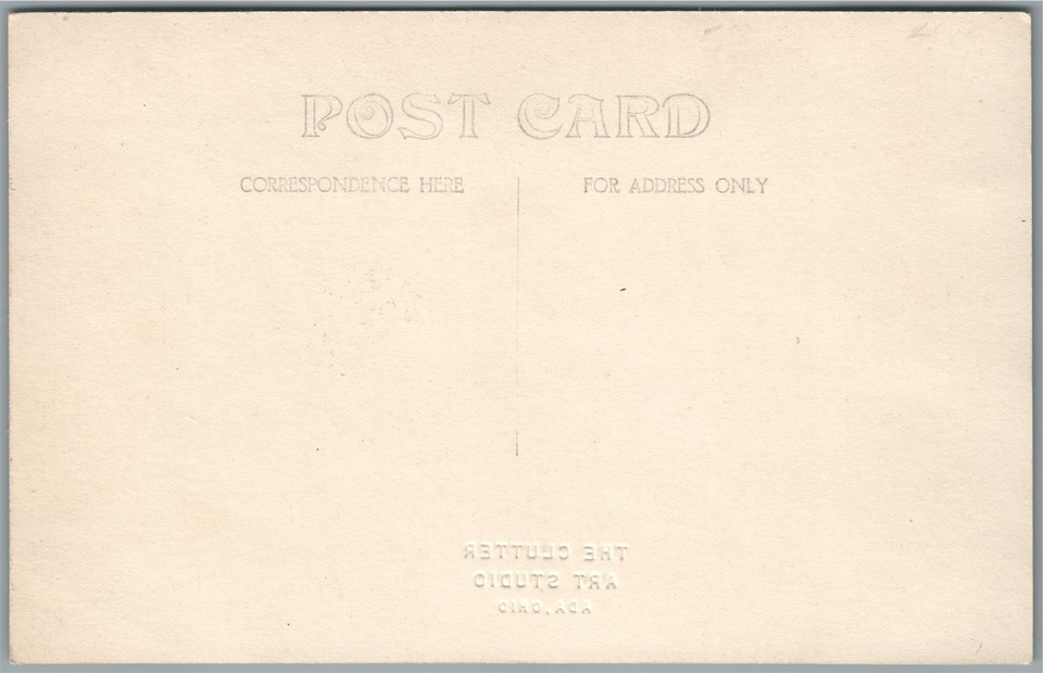 ADA OH FLOOD SCENE ANTIQUE REAL PHOTO POSTCARD RPPC | eBay