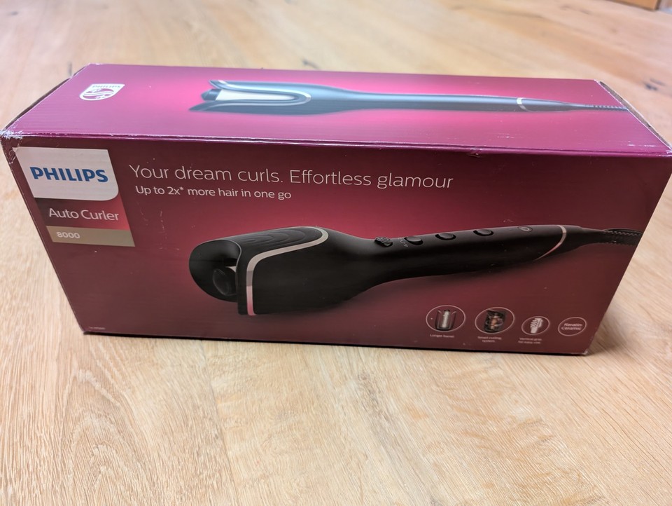 Philips Auto Curler 8000 Schwarz | eBay