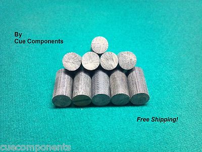 Black Canvas Phenolic Ferrules(10X)-Jump/Break Cue Components Supplies Repairs | eBay