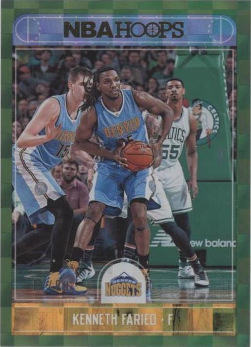 2017-18 Panini NBA Hoops - Kenneth Faried #142 Green /99 for sale ...