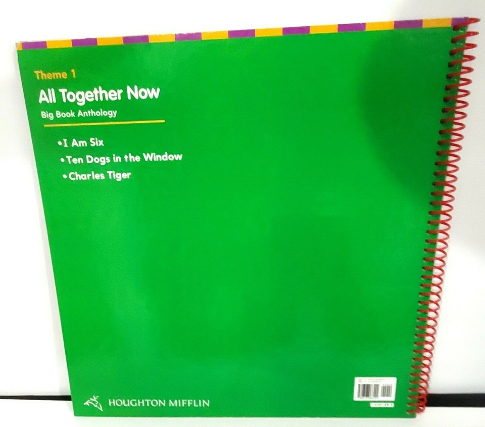 1st Grade READING Big Book Anthology Set of 4 Ex School teach ...