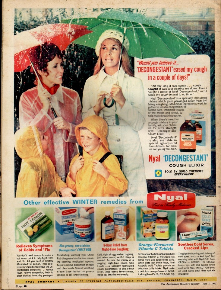 Australian Women's Weekly Magazine - June 7, 1972 - vintage 1970s women ...