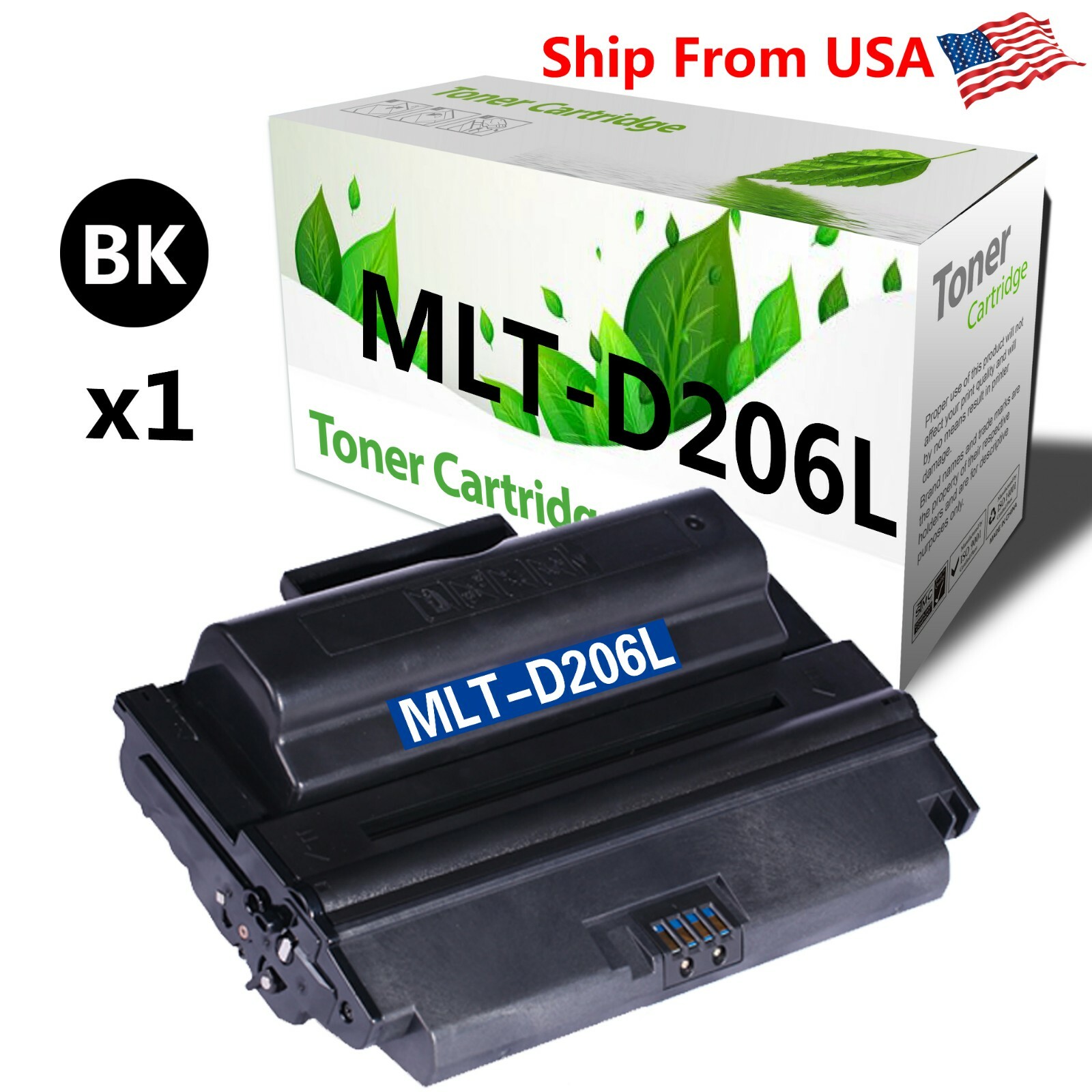 1-Pack MLT-D206L Toner Cartridge MLTD206L D206L for SCX-5935FN Printer ...