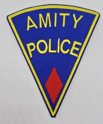 Jaws Movie Amity Police Uniform Red Diamond Patch 5 inches tall | eBay