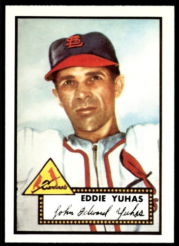 1983 Topps 1952 Reprint Series Eddie Yuhas St. Louis Cardinals #386 | eBay