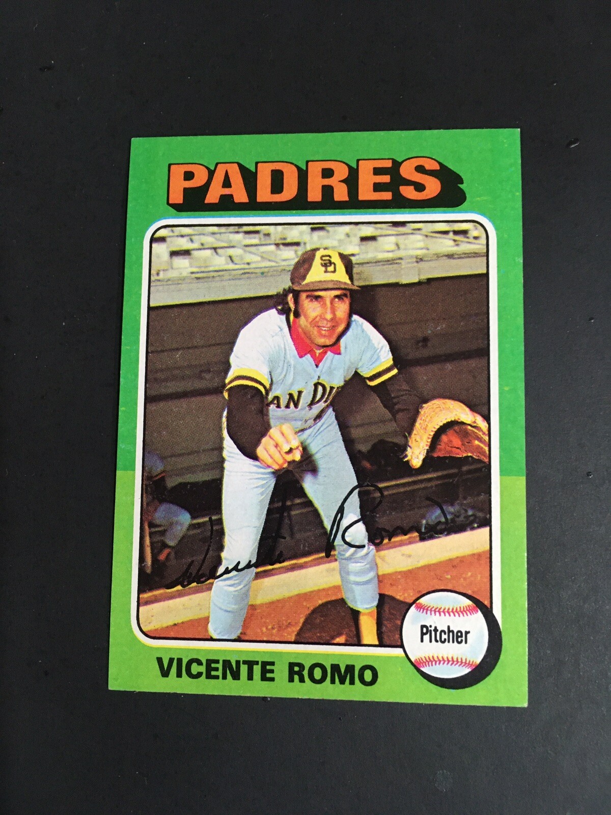 1975 TOPPS MINI VICENTE ROMO, #274, NR-MINT (Free Shipping on Any 3 ...