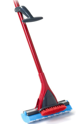 O-CEDAR Power Scrub Roller Mop, 10" Microfiber Mop Head, | eBay