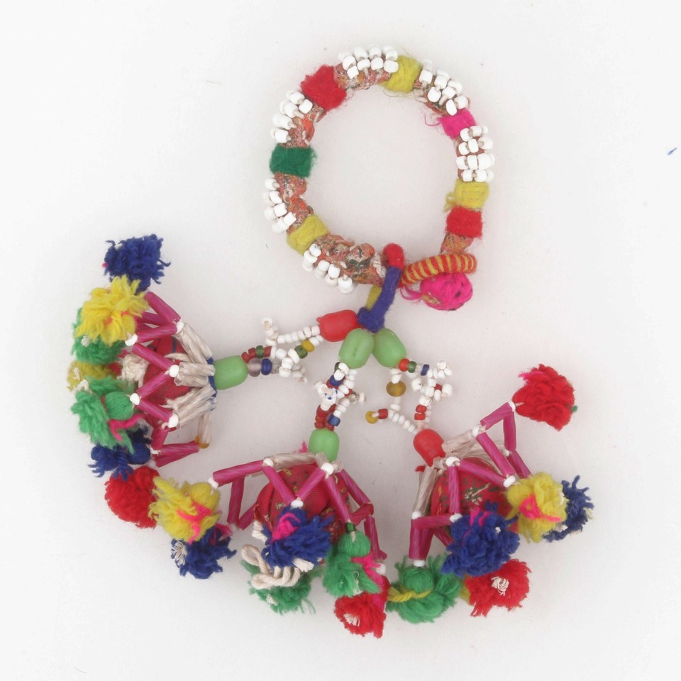 Beaded Banjara Armlet With Tassels Ethnic Tribal Belly Dance Costume ...