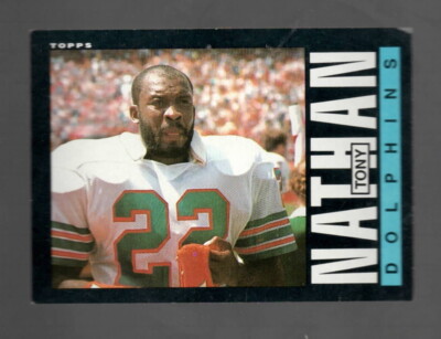 1985 Topps #315 Tony Nathan Excellent | eBay