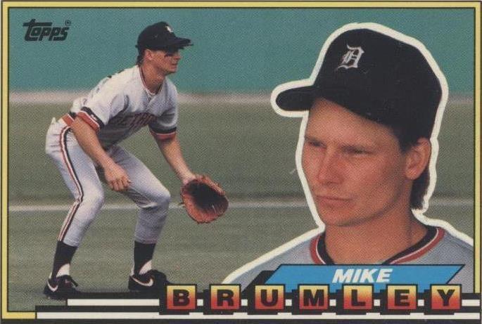 1989 Topps Big - Mike Brumley #324 for sale online | eBay