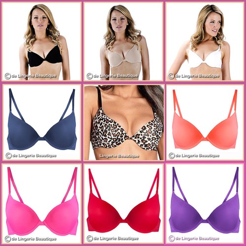 T Shirt Bra Underwired Padded Smooth Finish 32B 38D EBay t-shirt-bra-underwired-padded-smooth-finish-32b-38d-ebay