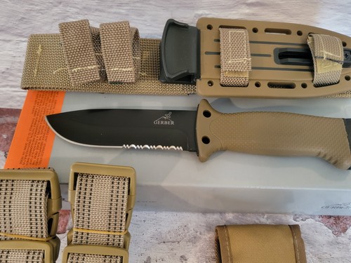 GERBER LMF II Infantry Knife with Sheath Coyote Nepal | Ubuy
