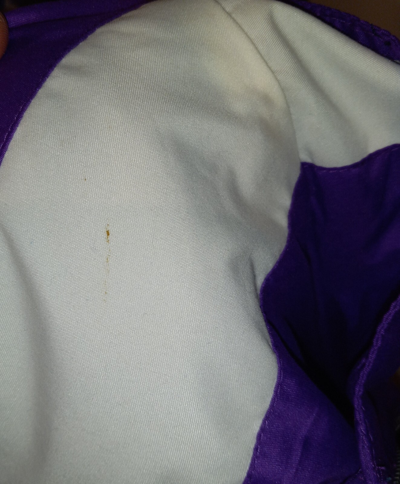 Hoosier Racing Tire Vintage Mens Small Jacket Full Zip Purple White | eBay