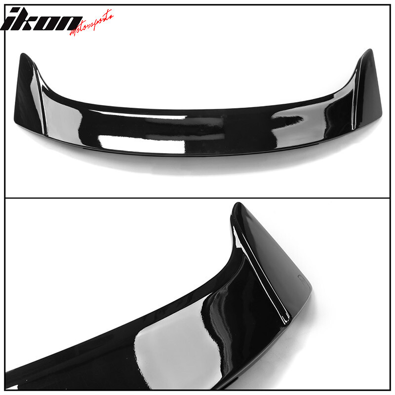 Fits 13-20 Ford Fusion Trunk Spoiler Gloss Black ABS Rear Tail Wing w ...