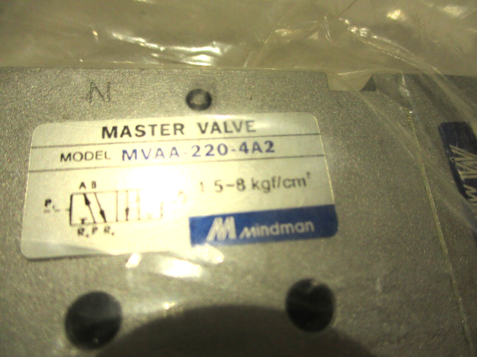 NEW MINDMAN MASTER MVAA-220-4A2 PNEUMATIC VALVE | eBay