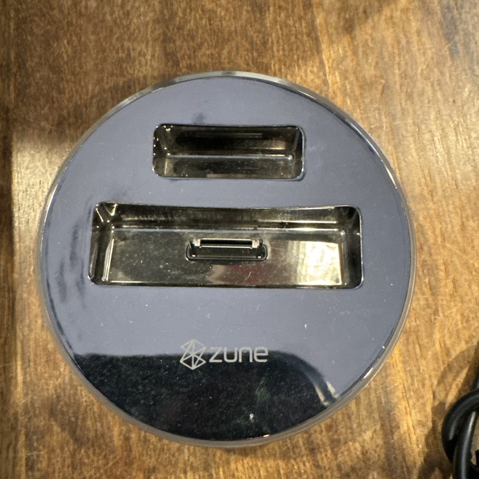 MICROSOFT ZUNE 80GB NEW BATTERY + Case Cables Dock and Altec Speaker ...
